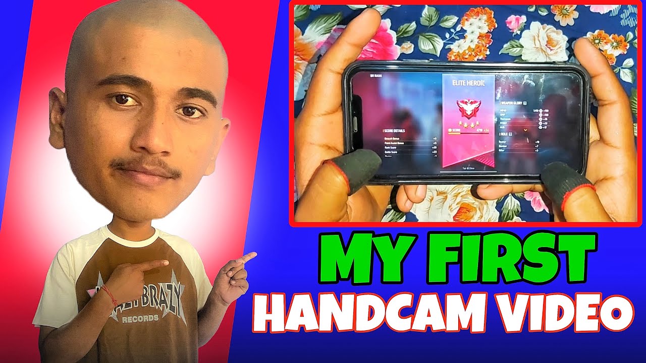 MY FIRST HANDCAM VIDEO 🔥 || B2 GAMER || - YouTube