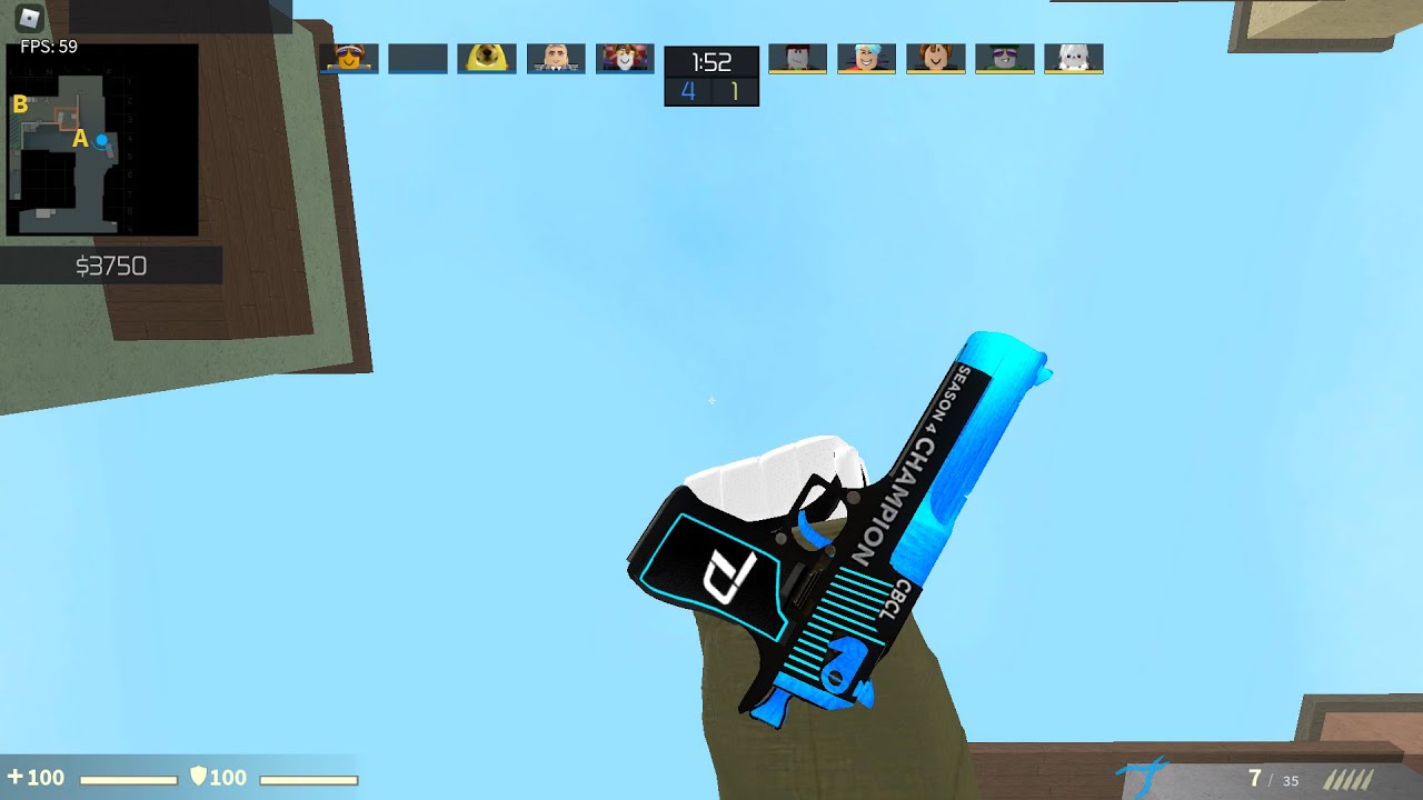 Normal counter blox rounds - YouTube