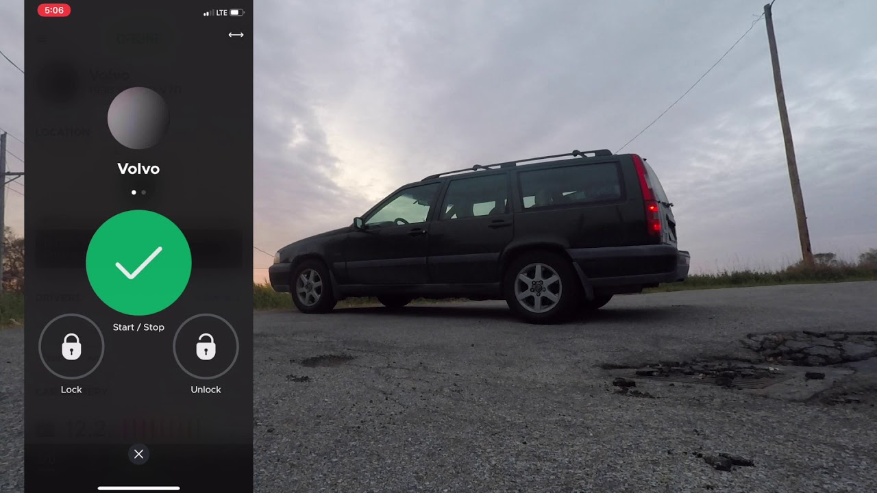 DroneMobile 4.0 (1998 Volvo) Remote Start - YouTube