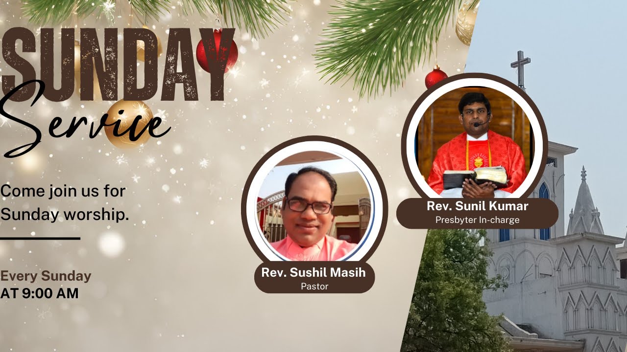 Sunday Service || Rev. Sunil Kumar || Rev. Sushil Masih || St. Paul's ...
