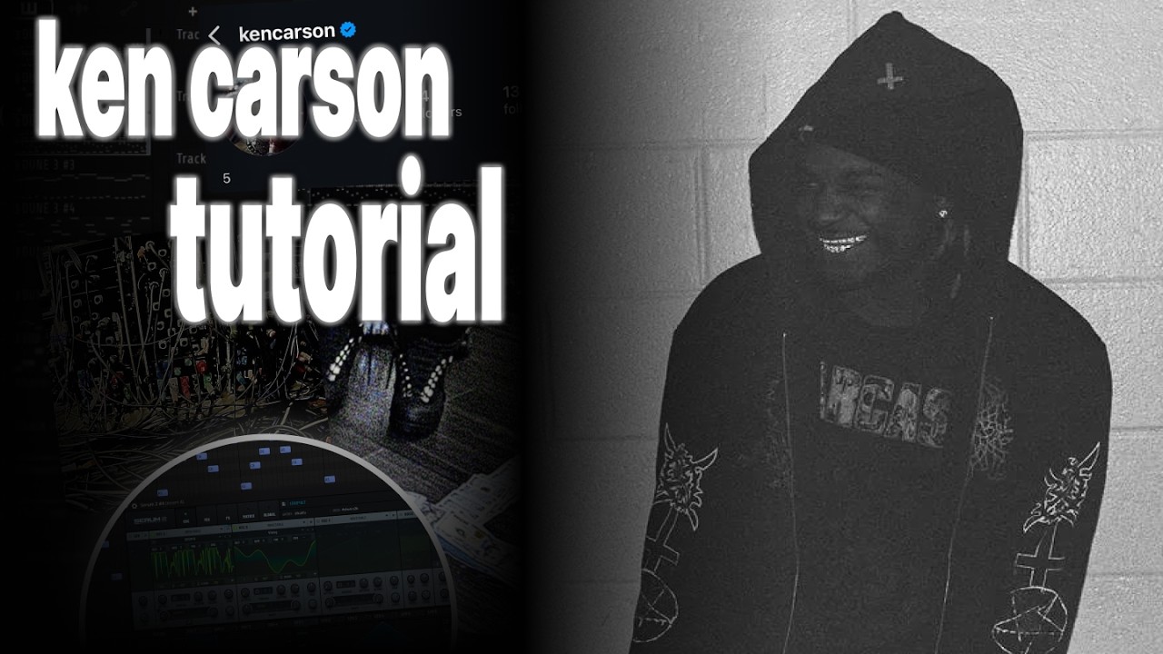 How to make MELODIC beats for KEN CARSON / tutorial - YouTube