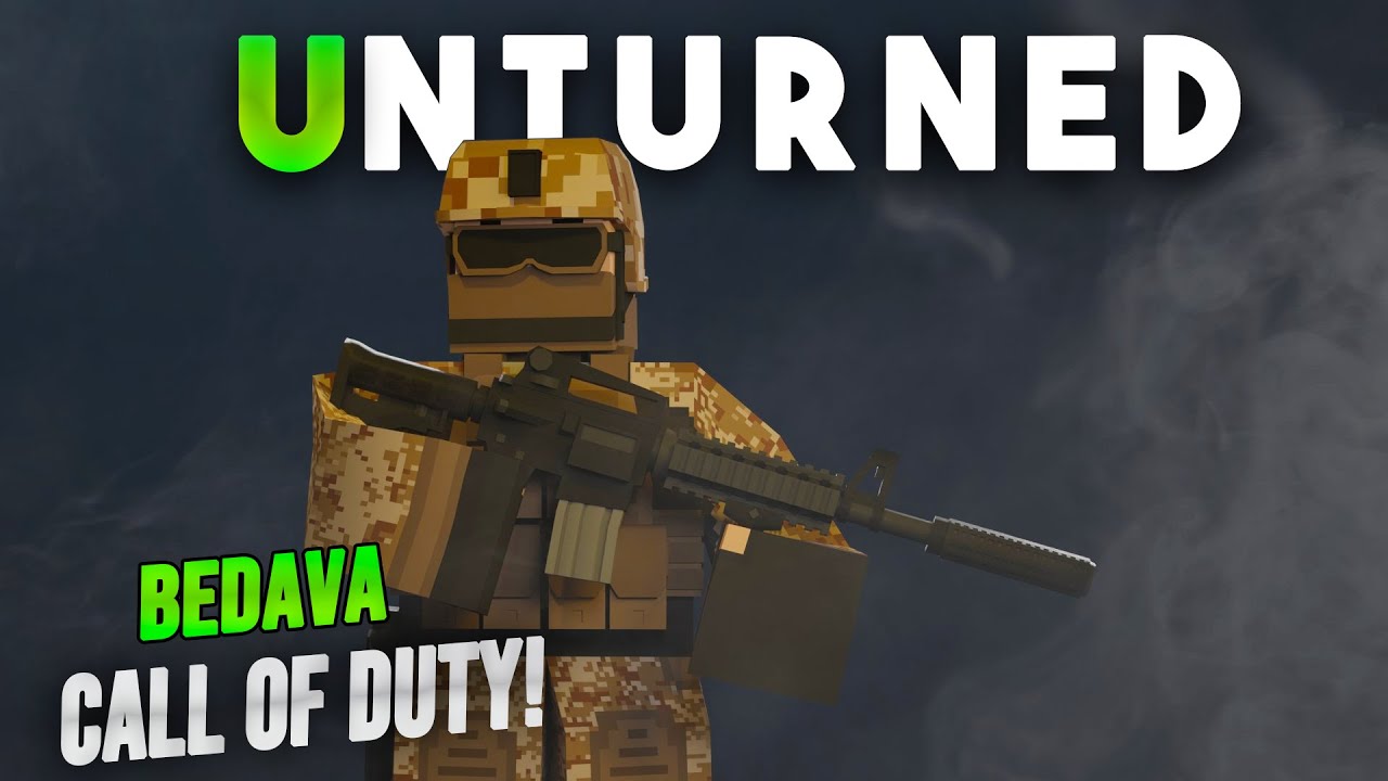 BEDAVA CALL OF DUTY MV2 OYNUYORUZ - UNTURNED BLACKOUT - YouTube