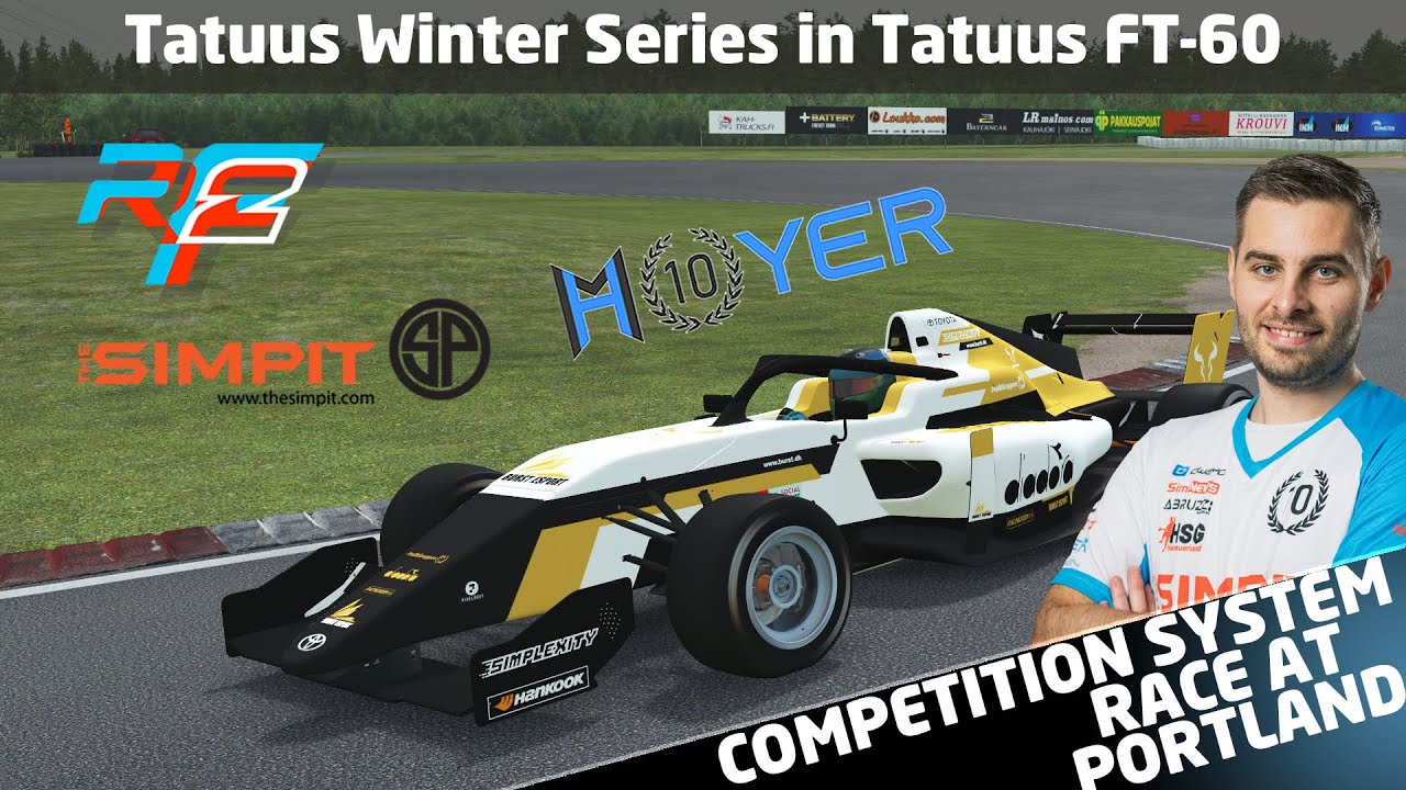 rFactor 2 Competition System Tatuus Winter Series - Qualifying and Race ...
