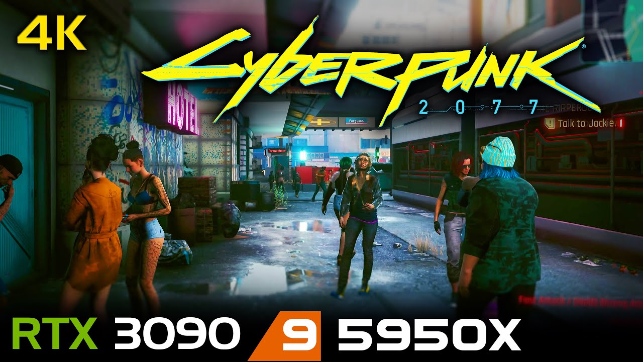 Cyberpunk 2077 | Path tracing | 4K | RTX 3090 | 5950X - YouTube