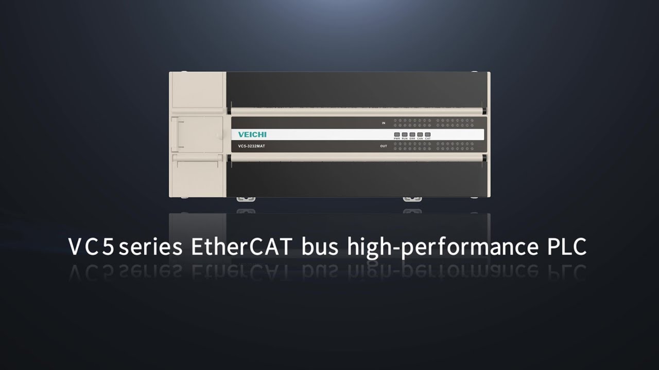 VEICHI VC5 Series EtherCAT Bus High-performance PLC - YouTube