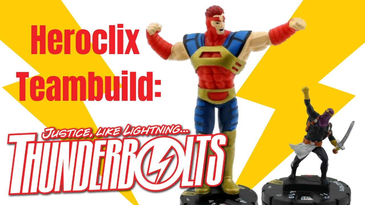 Heroclix Teambuild: Thunderbolts - YouTube
