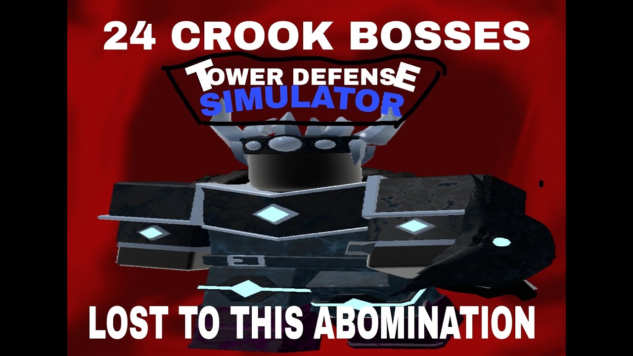 24 CROOK BOSSES (Roblox || Tower Defense Simulator) - YouTube