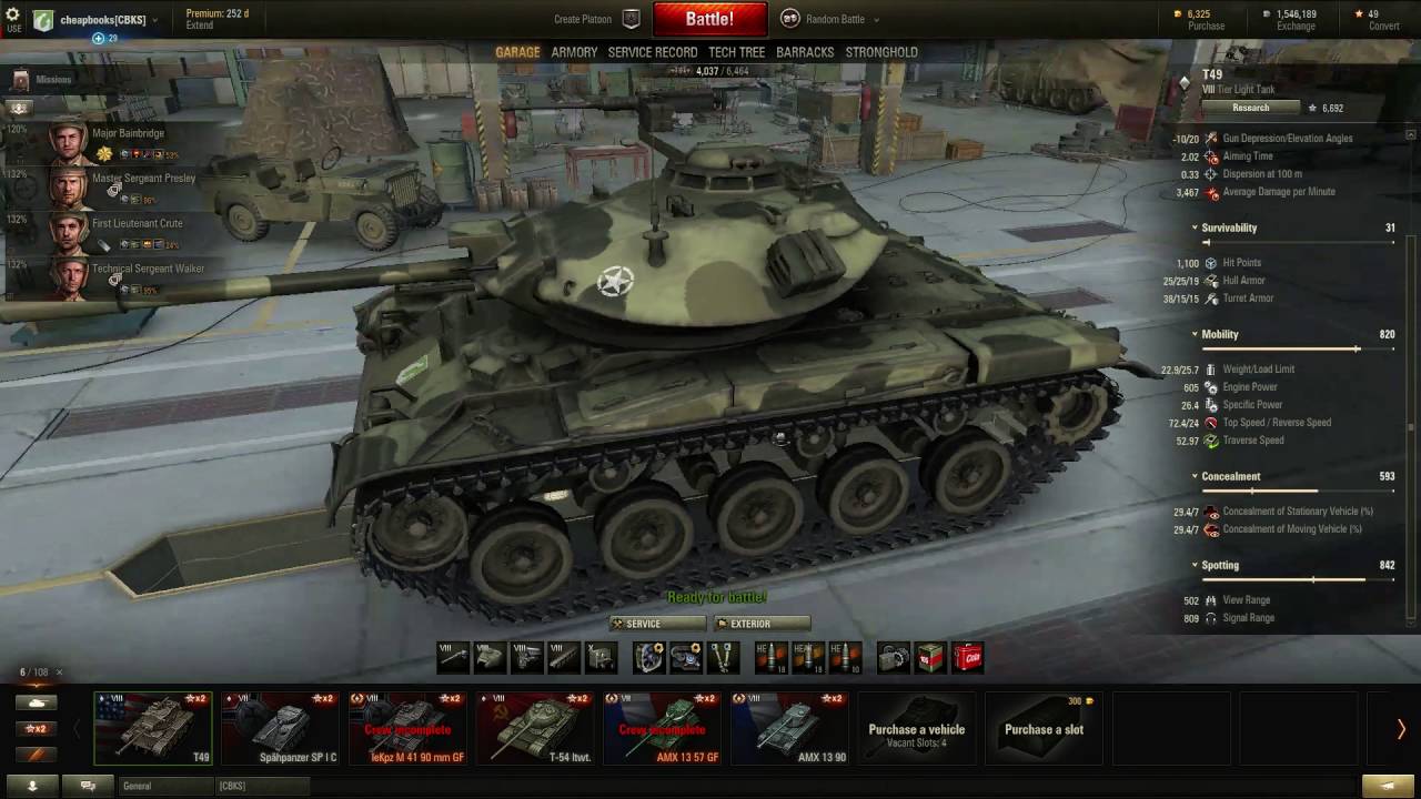 WOT - Equipping Light Tanks - YouTube