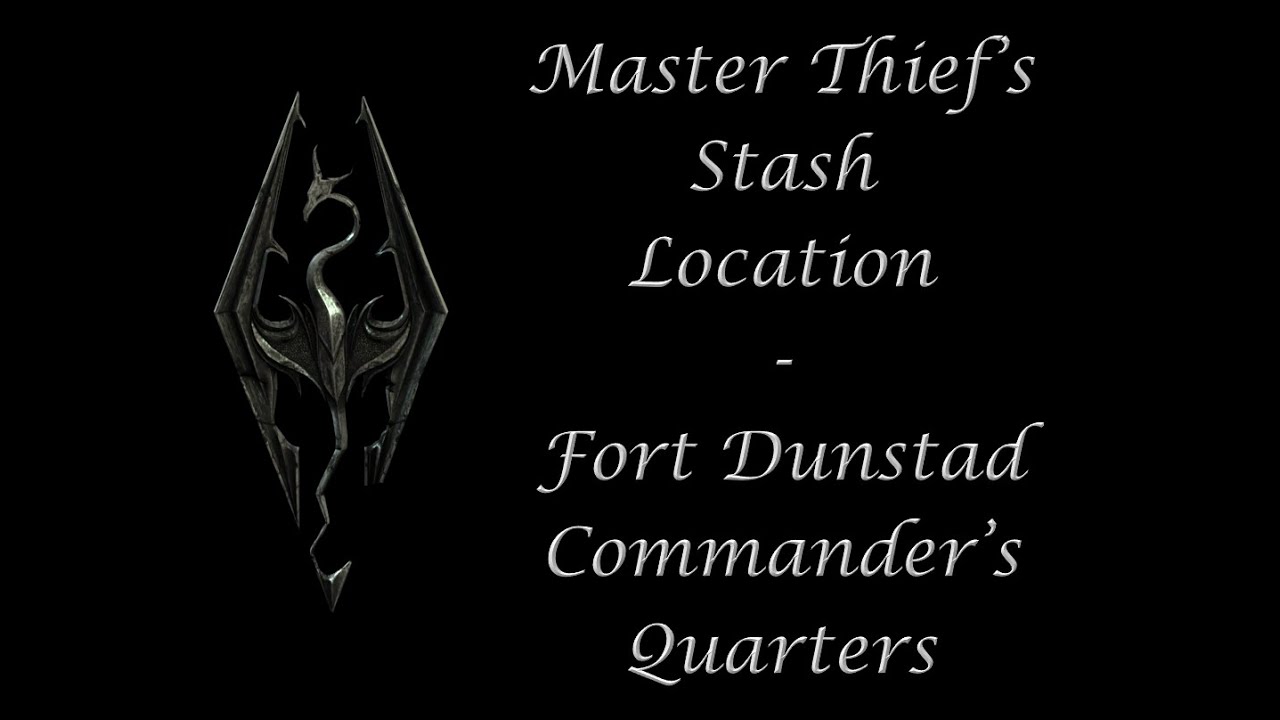 Fort Dunstad Commander's Quarters - Master Thief's Stash Location - YouTube