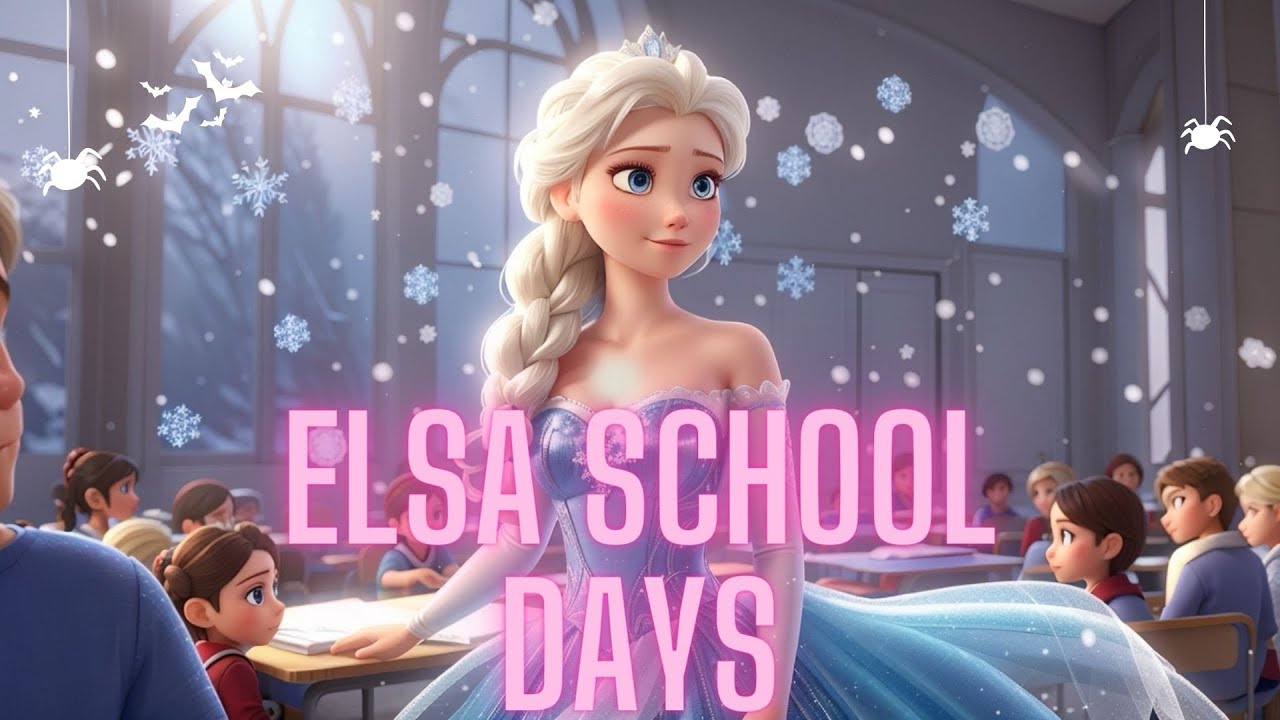 Elsa School Days | Kids Stories In English | Bed Time Stories - YouTube