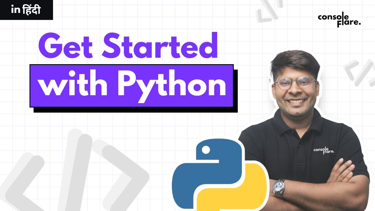 Get Started with Python | in Hindi | #python #pythonprogramming #programming - YouTube