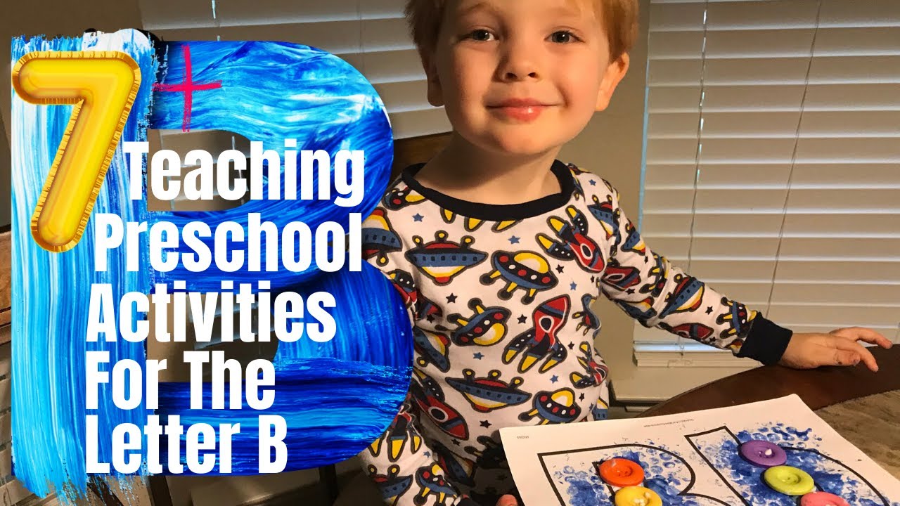 7+ Teaching Preschool Activities For The Letter B - YouTube
