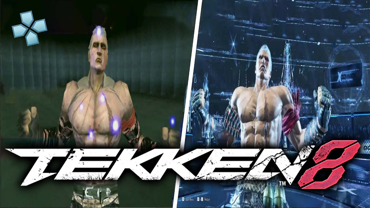 TEKKEN 8 VS. TEKKEN 8 PPSSPP MOD | BRYAN FURY COMBOS COMPARISON 60ᶠᵖˢ - YouTube