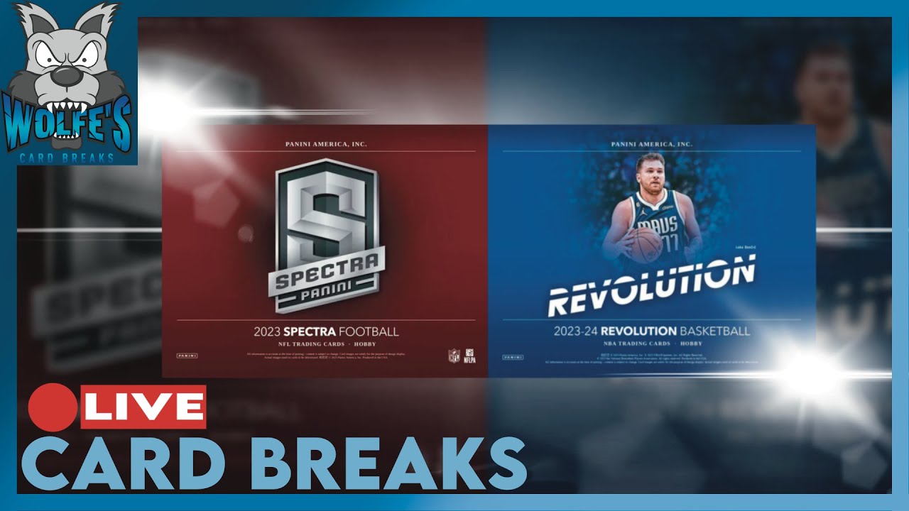 Wolfe's Card Breaks Live Group Breaks - YouTube
