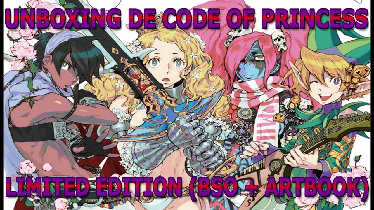 Unboxing de Code of Princess Limited Edition (sound & visual book ...