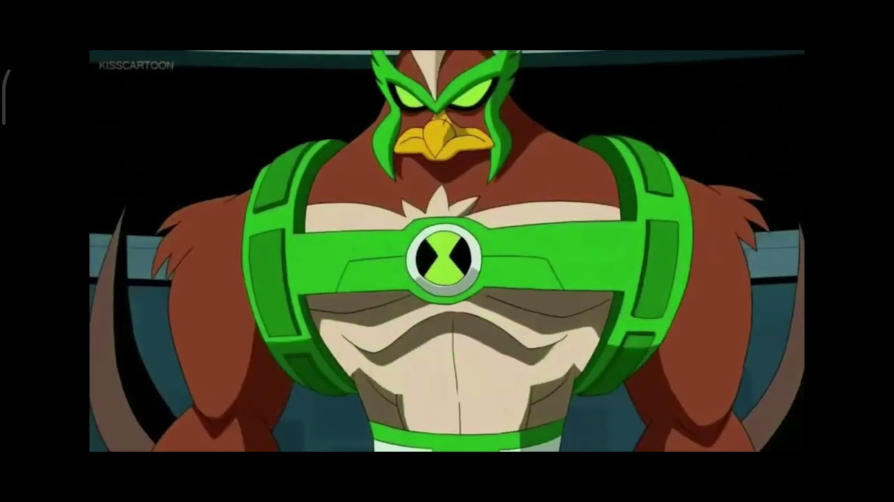 All Kickin' Hawk transformations Ben 10 - YouTube