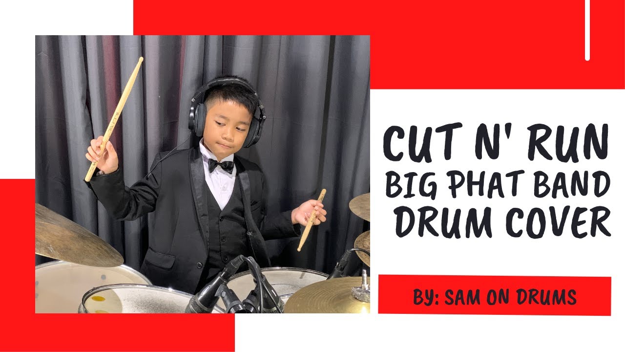 Cut N' Run by Gordon Godwin’s Big Phat Band - Drum Cover - YouTube