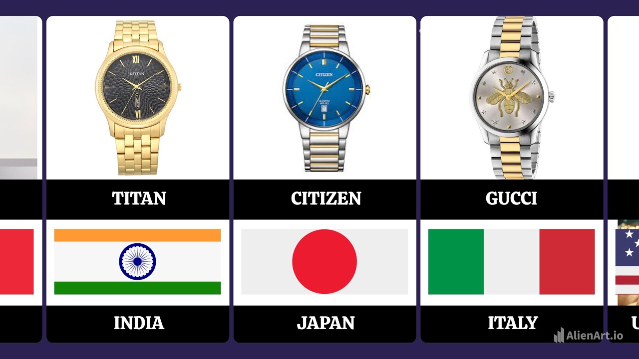 Wrist Watches Brands From Different Countries | #gucci | #lotus | # ...