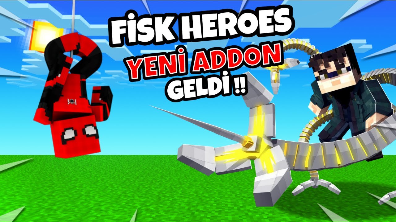 MİNECRAFT [Fisks Super Heroes - Mod] YENİ GÜNCELLENEN FİSK MODLARI - YouTube