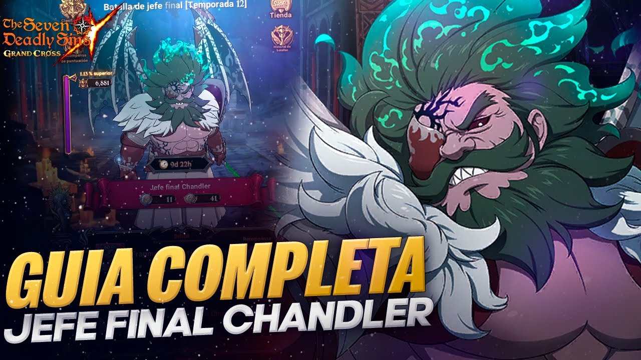 ¿CÓMO PASARSE el JEFE FINAL CHANDLER? Varios equipos (3 TURNOS, Collab ...