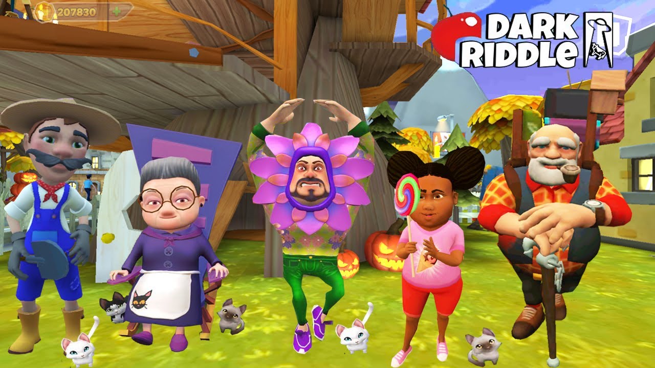 Dark Riddle 3 Mod MENU ( All Skin ) Story Mode Update New Chapter 5 ...