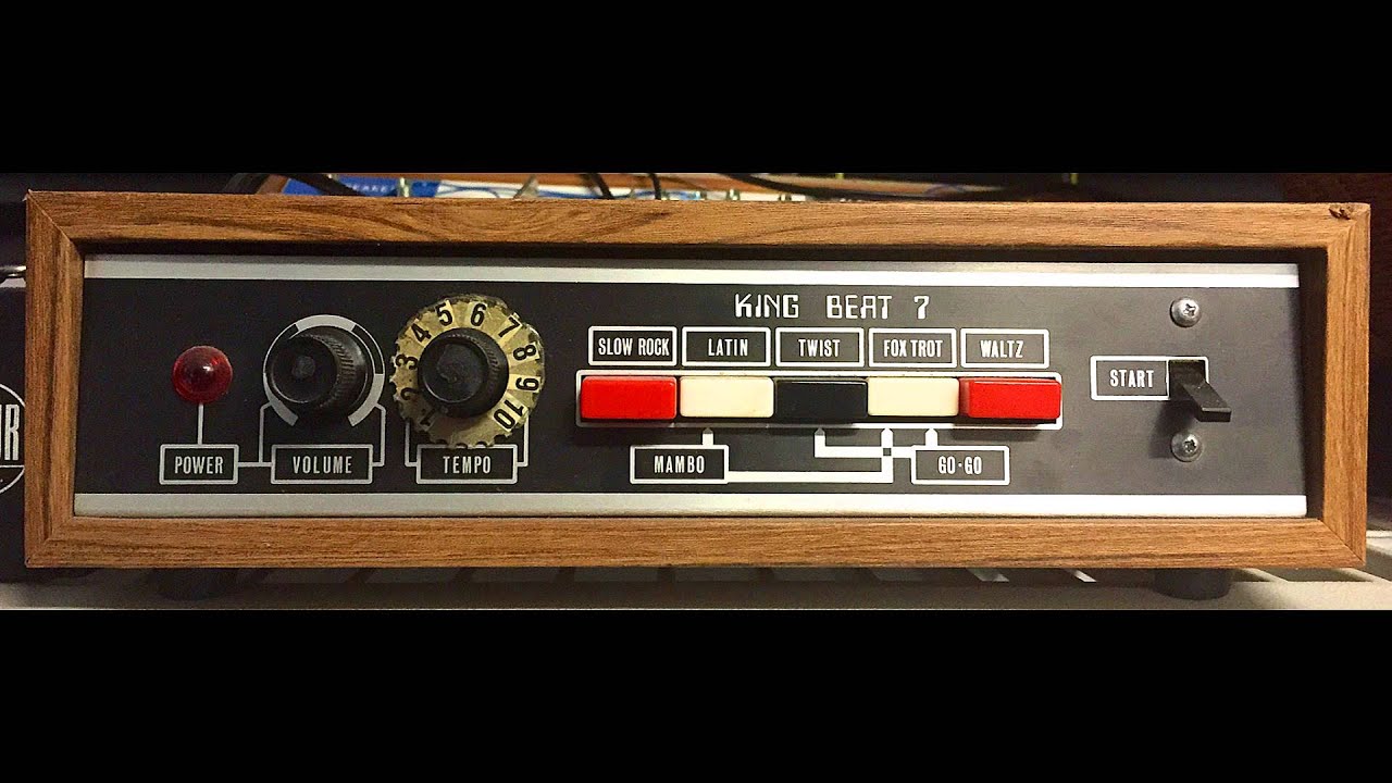 King Beat 7 Analog Drum Machine Beatbox Demo - YouTube