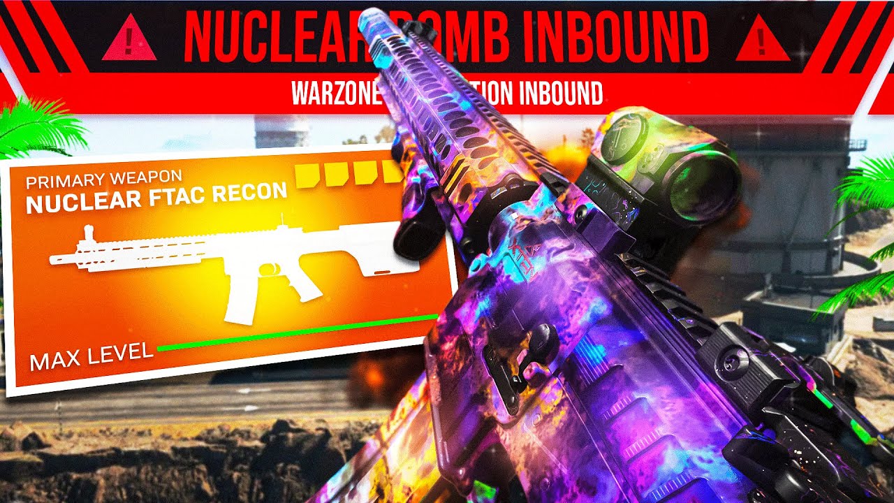 NUKE WITH EVERY GUN IN WARZONE!! (FTAC RECON) - YouTube