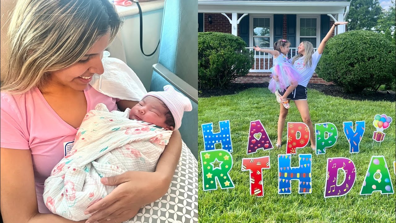 Welcome Baby Ariana and Happy Birthday Alayna! - YouTube