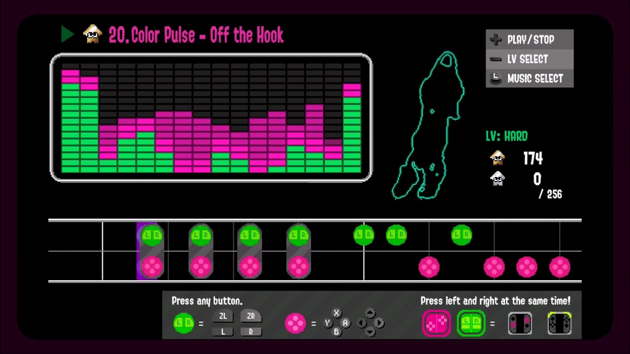 Splatoon 2: Squid Beatz 2: Color Pulse (HARD All Fresh) - YouTube