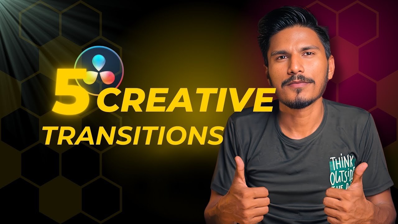 5 Basic But Creative Transition in Davinci Resolve in Hindi | Ajay K Meena - YouTube