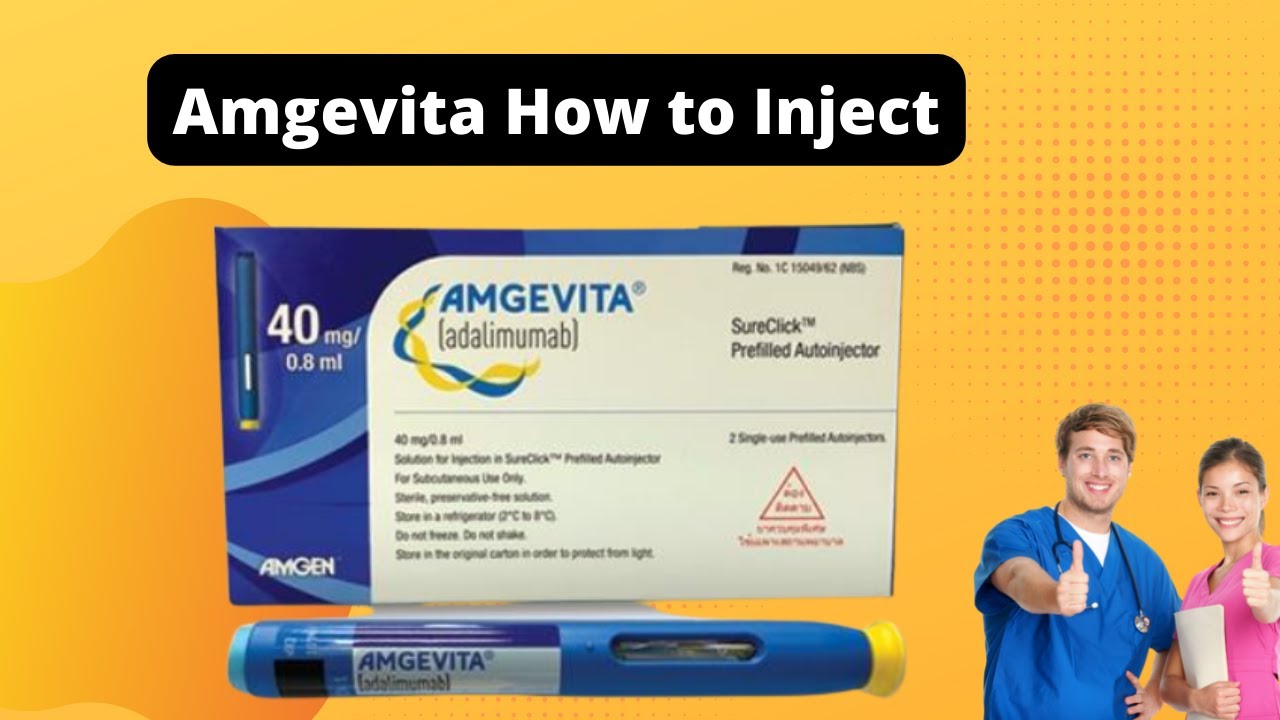 Amgevita Pen – How to Use & Inject It Correctly! - YouTube