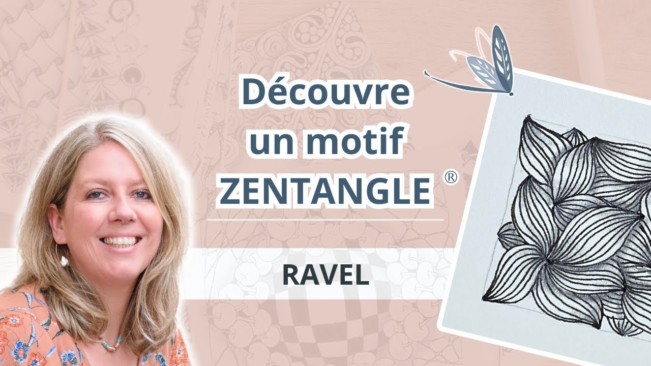 Tuto Zentangle Facile : Ravel - YouTube