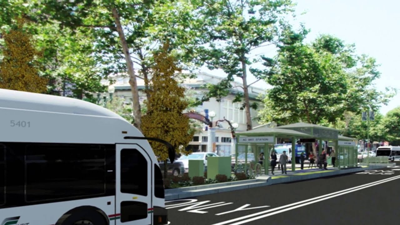 AC Transit Call for Artists for East Bay BRT Station Enhancement - YouTube