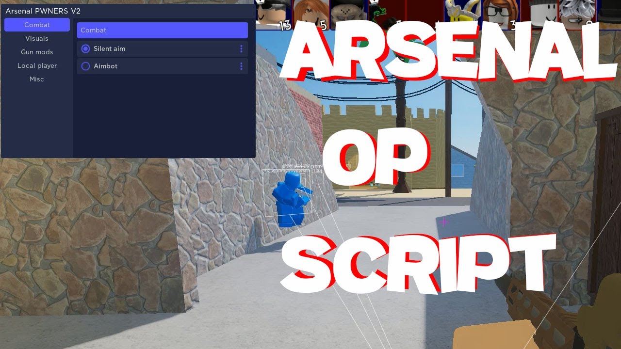 Arsenal script Unlimited Ammo - Silent aim - Bunnny Hop & More - YouTube