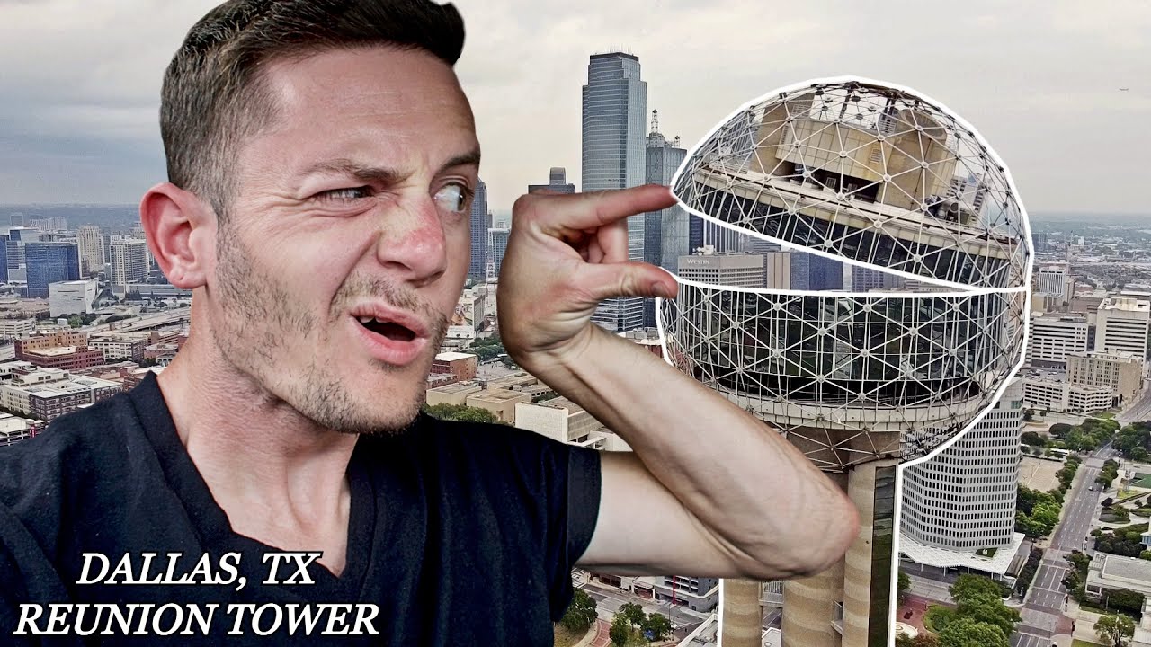 What's INSIDE The Most ICONIC Tower in Dallas, Tx? (470 FEET UP ...