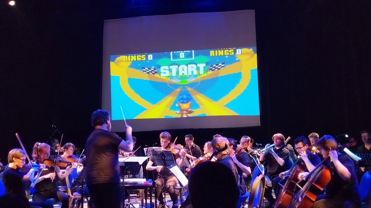 Sonic the hedgehog - Irish videogame Orchestra - YouTube