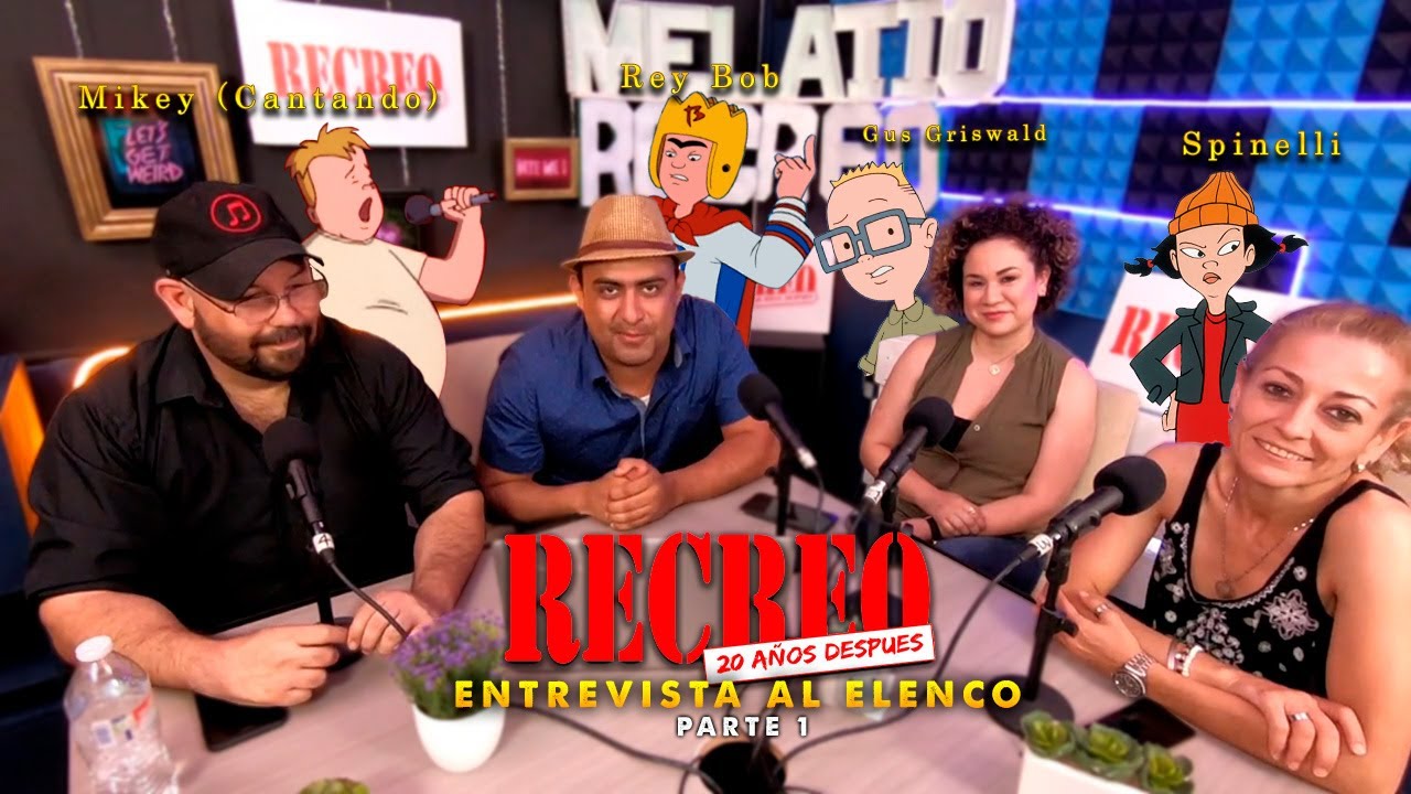 RECREO Entrevista al Elenco 20 Años Después Ep1 |Spinelli, Gus, Rey Bob ...
