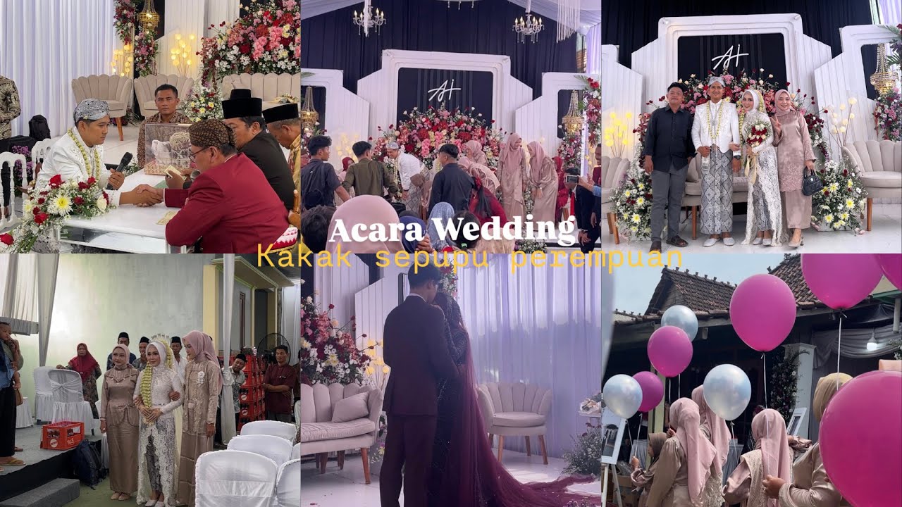 Vlog ~ Wedding Kakak Sepupu 💗 Youtube