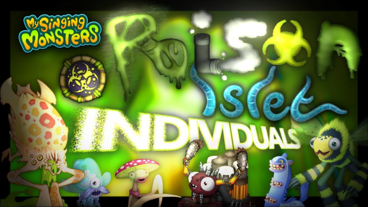 POISON ISLET | Individuals + Extras (My Singing Monsters) - YouTube