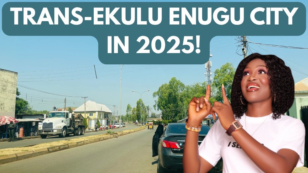 🚘 Drive through Trans Ekulu Enugu City Nigeria. - YouTube