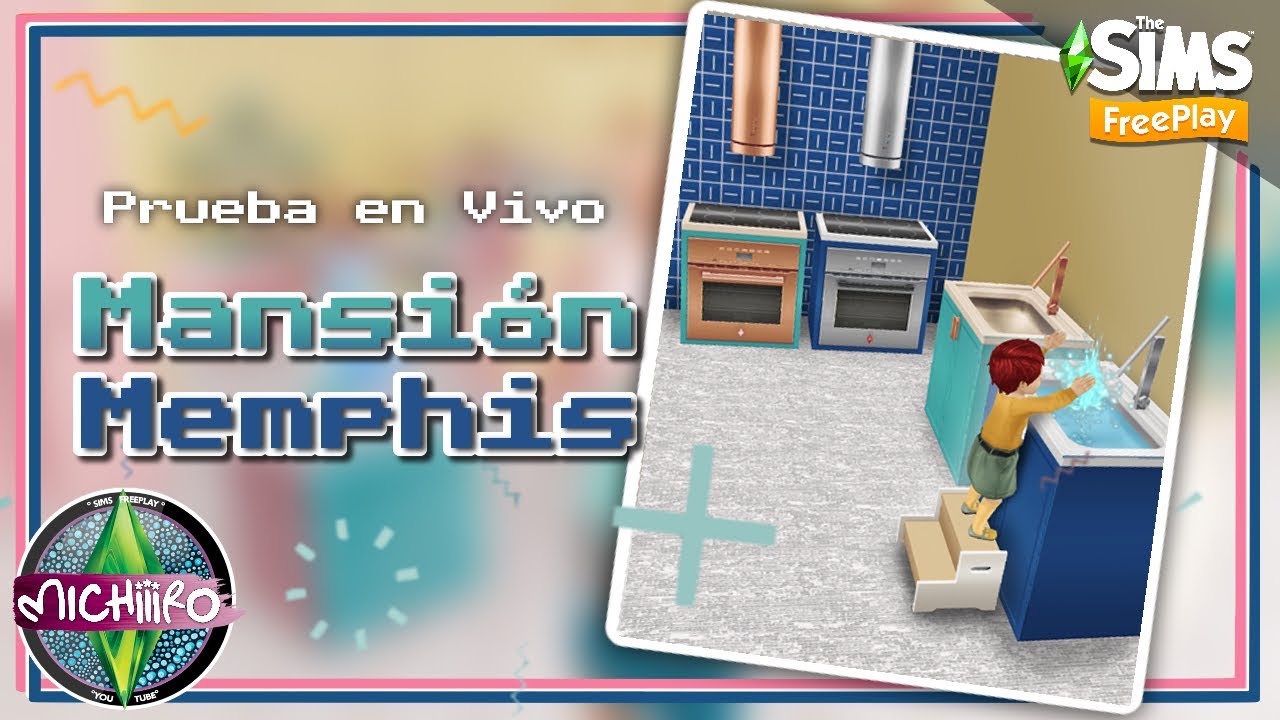 Mansión Memphis PRUEBA EN VIVO - Sims Freeplay - YouTube