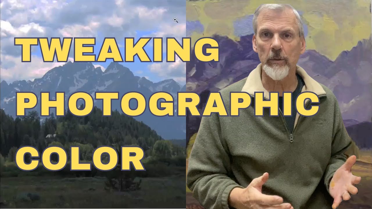 Tweaking Photographic Color In Your Landscape Painting - YouTube