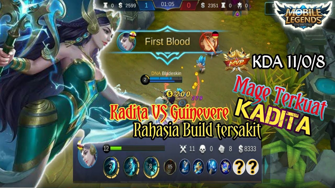 Terbaru Build Kadita Tersakit mobile legends | 11 kils best build hero ...