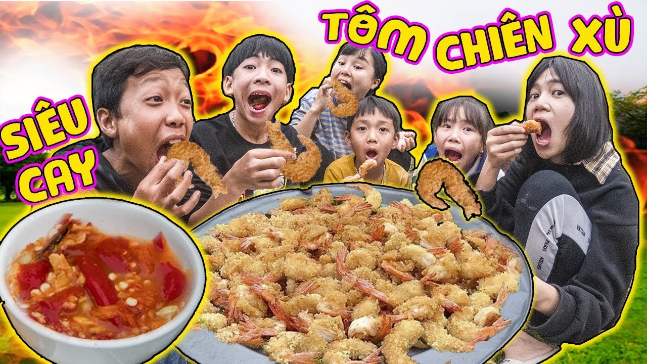Thái Chuối | Làm Tôm Chiên Xù Siêu Cay Ngon Tuyệt Ăn Mừng Học Kì 1 ...