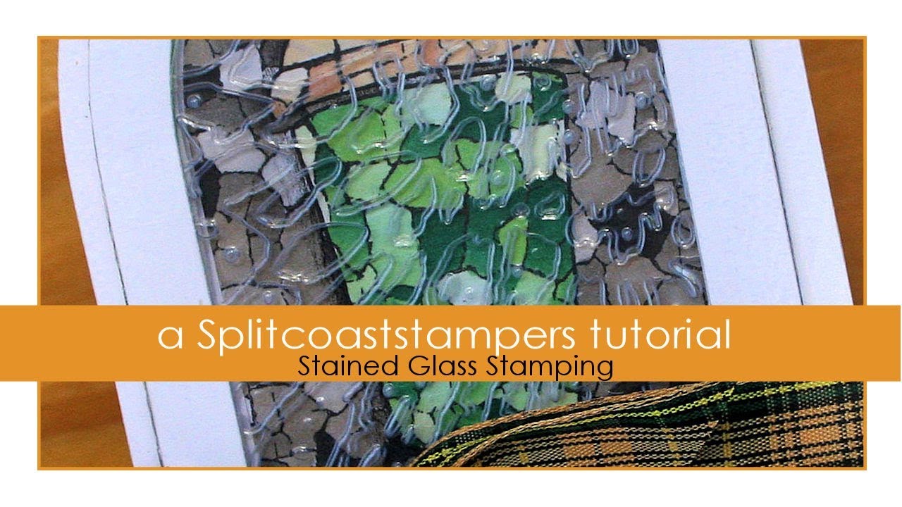 Stained Glass Stamping - YouTube