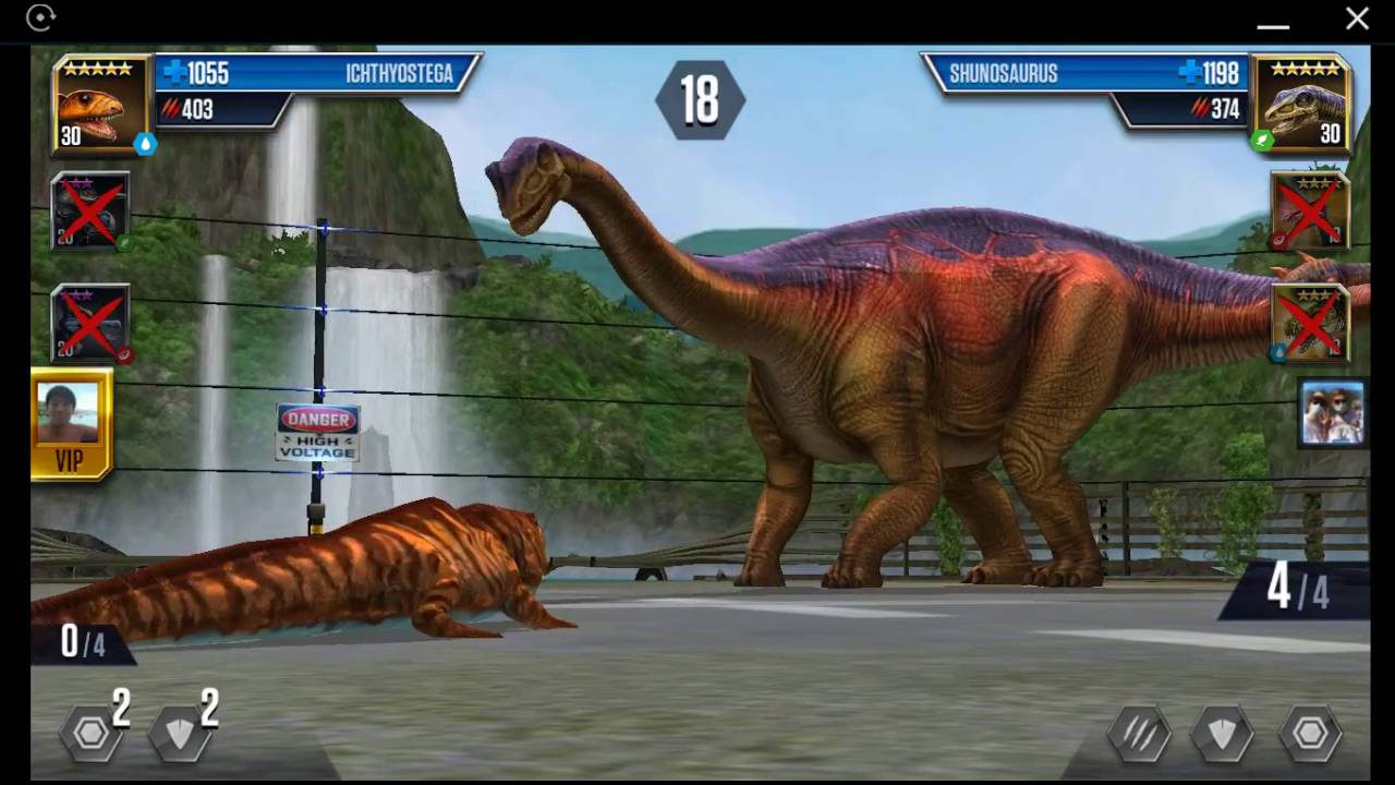 Jurassic World: The Game - Player Duel Battle 584 - PRESTOSUCHUS! - YouTube