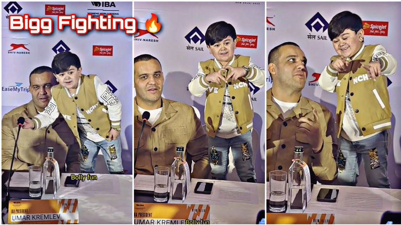 Abdu Rozik At IBA women’s world Boxing Championships 2023 Press ...