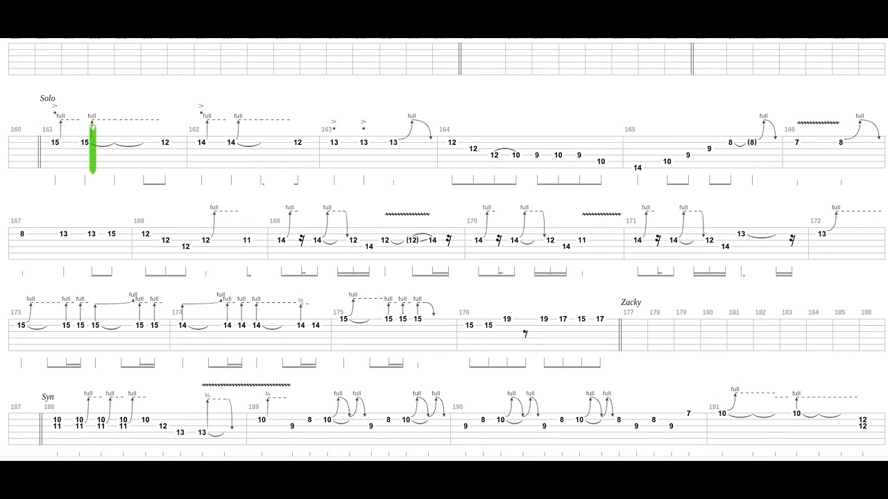 Dear God Tab by Avenged Sevenfold + Guitar only + Guitar tab - YouTube