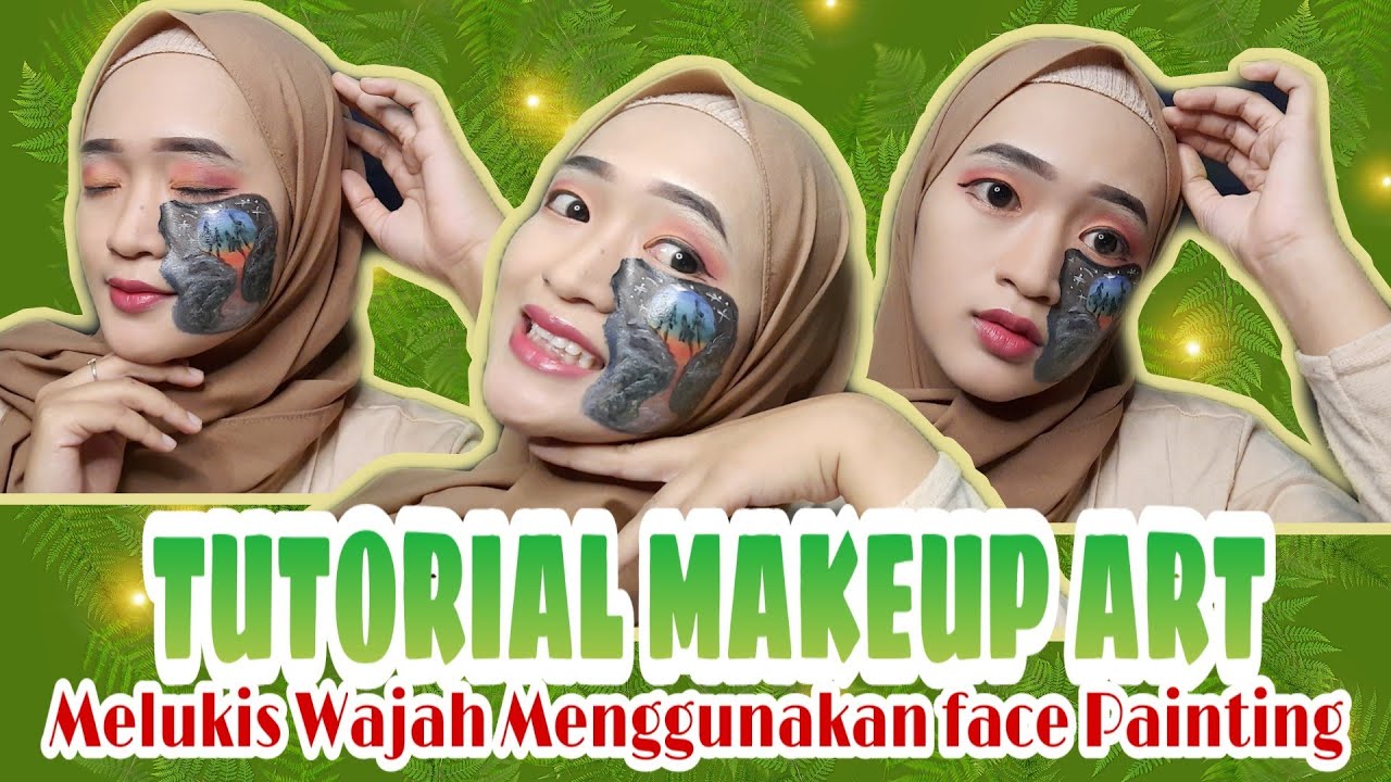 TUTORIAL MAKEUP ART BULAN || MAKEUP ART By Andin97 - YouTube