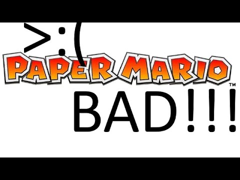 why paper mario SUCKS